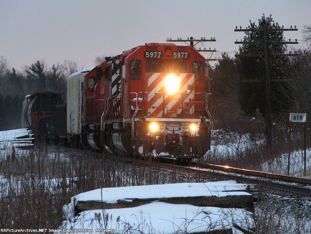 CP London Pickup at Mile 65 Galt Sub